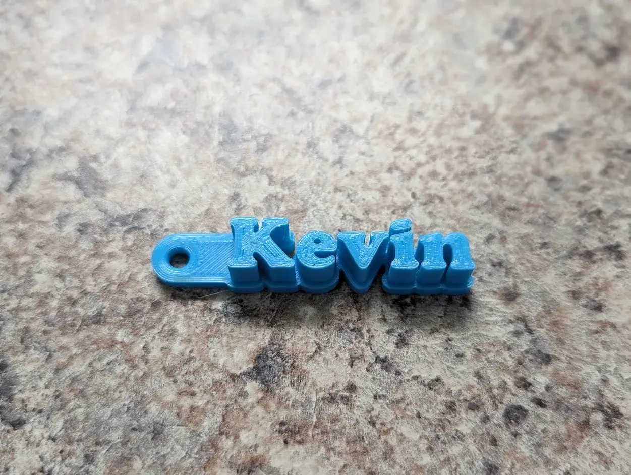 Jewelry & Accessories STL Download - Kevin Keychainby Trash Can Guy