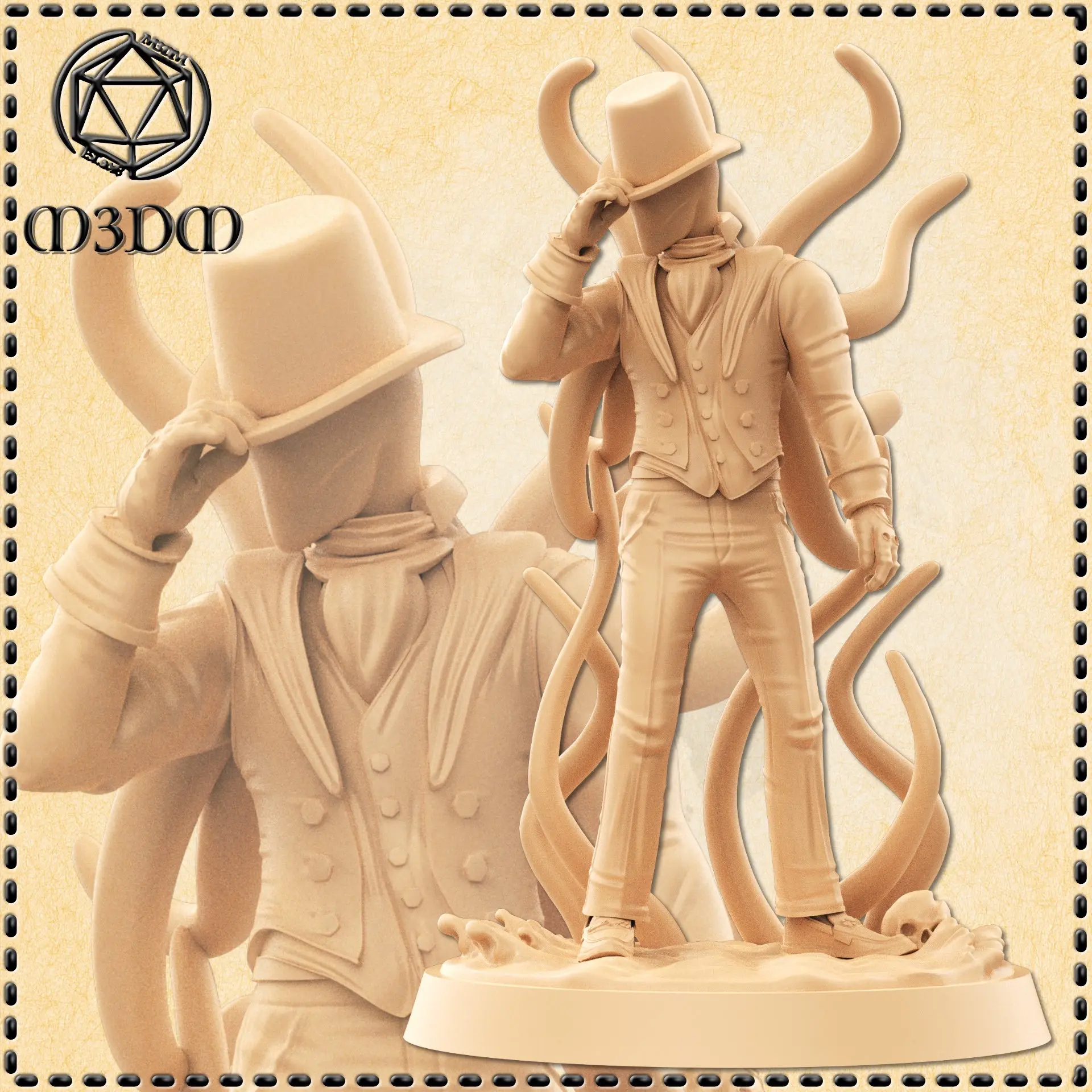 Other STL Download - Plasmoid Warlock (Action)by M3DM