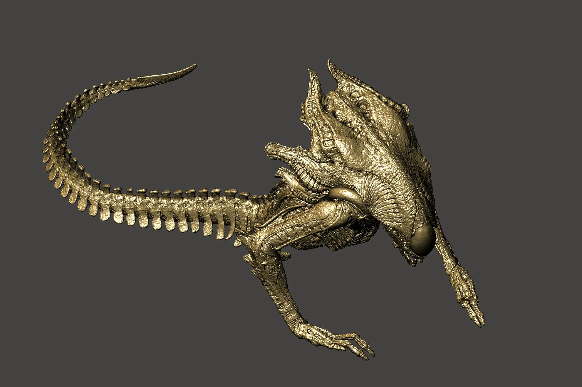 Other STL Download - TITAN XENOMORPH QUEEN ALIEN - ALIENS DARK DESCENT ...