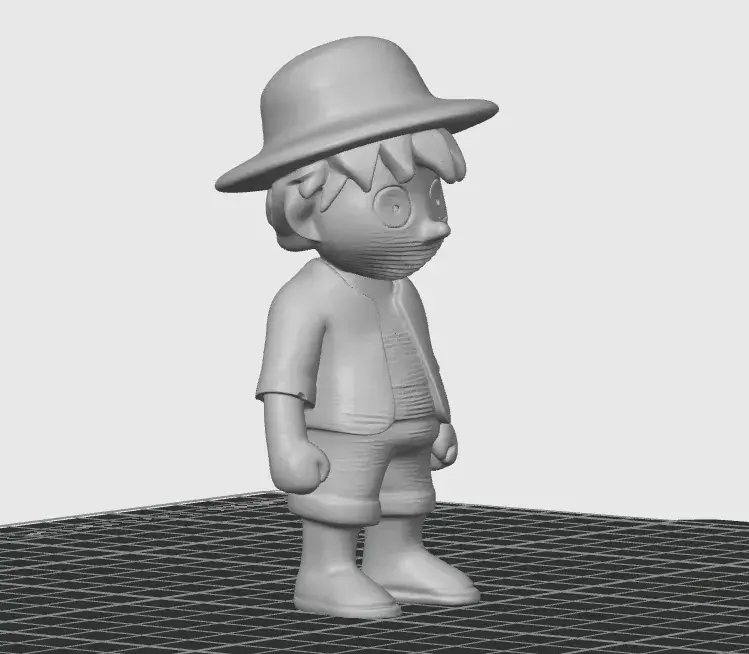 3D Printer Files | 3MF File | Monkey D. Luffy (One Piece) | Creality Cloud
