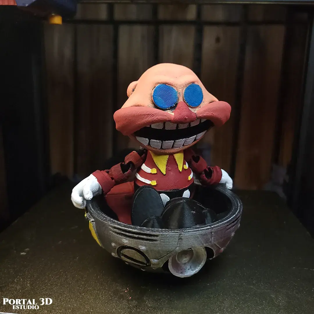 Other STL Download - Smiling Eggman // PRINT-IN-PLACE WITHOUT SUPPORTby ...