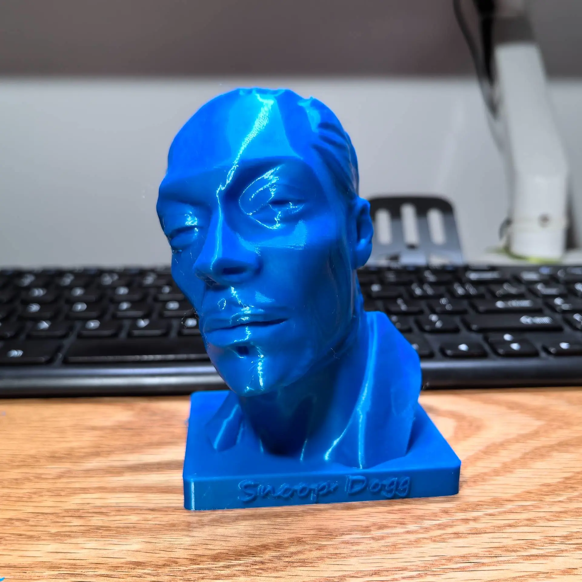 3D Printer Files | 3MF File | Snoop Dogg-头雕 | Creality Cloud