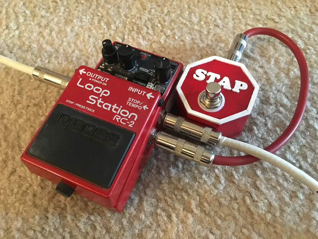 Boss RC-2 Loop Station "Stap" Box Enclosure (Stop / Tap Temp | 3D ...