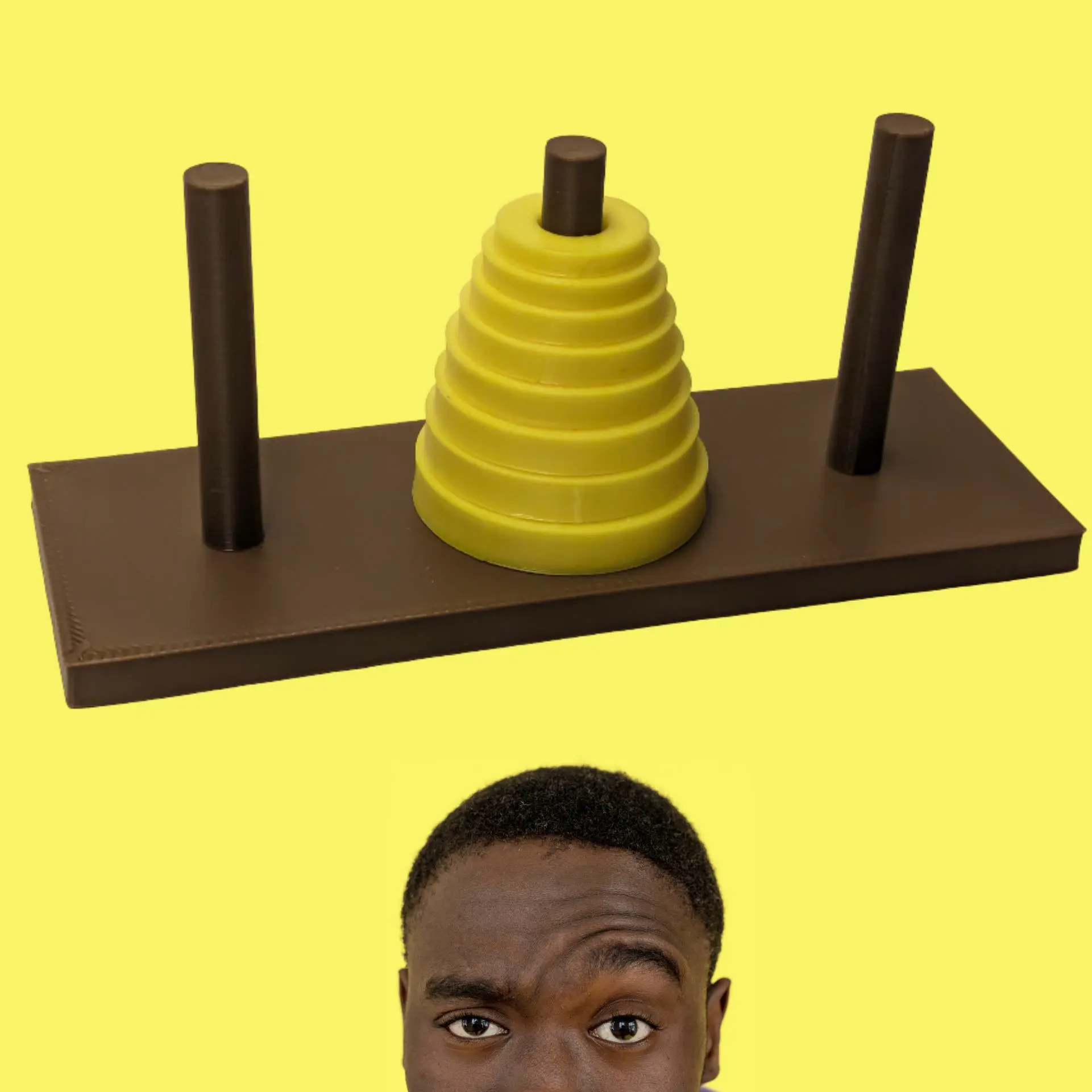 3D Printer Files | 3MF File | Tower of Hanoi - Lucas's Tower - Pyramid ...
