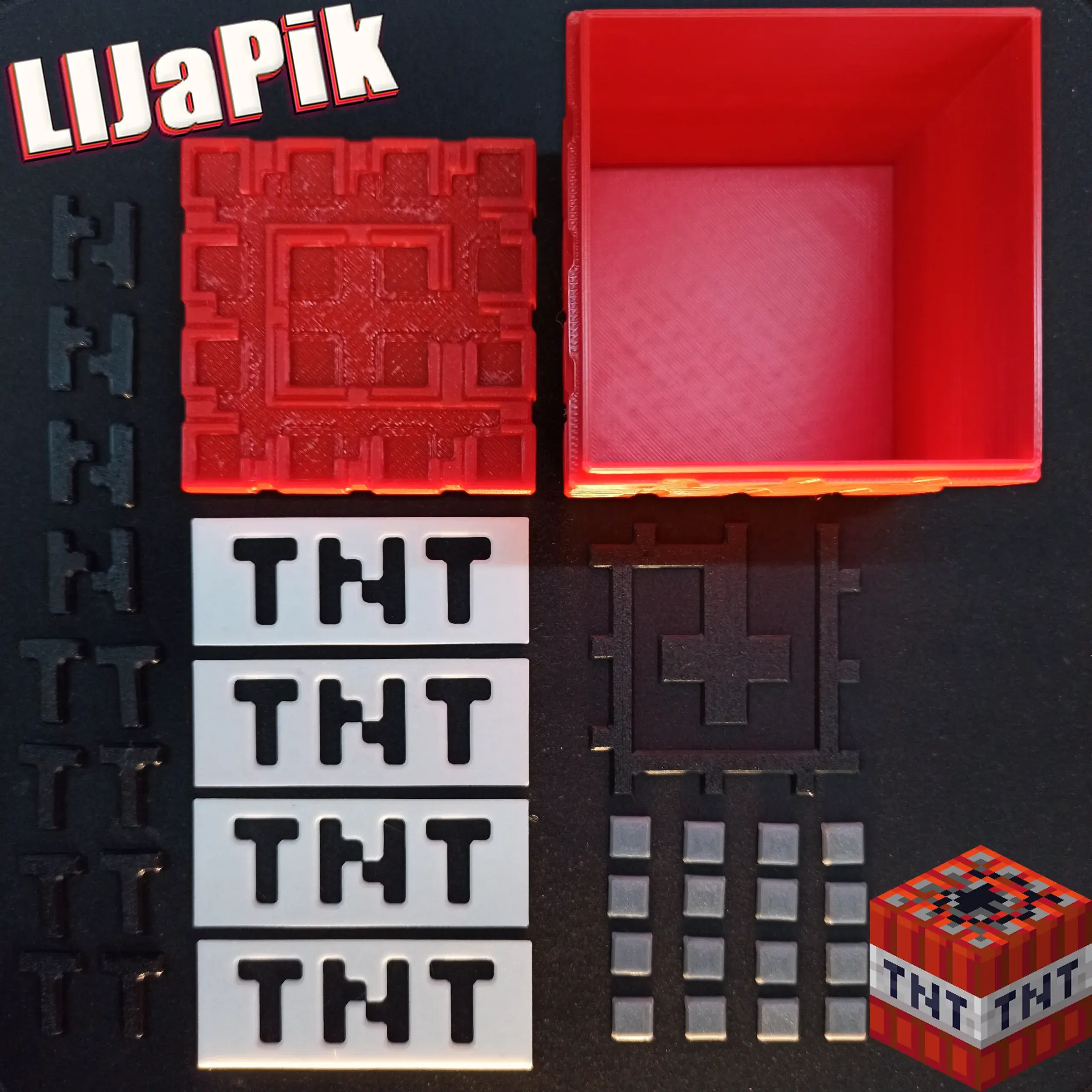 Other STL Download - Minecraft dynamite / Майнкрафт / Сhest / Piggy ...