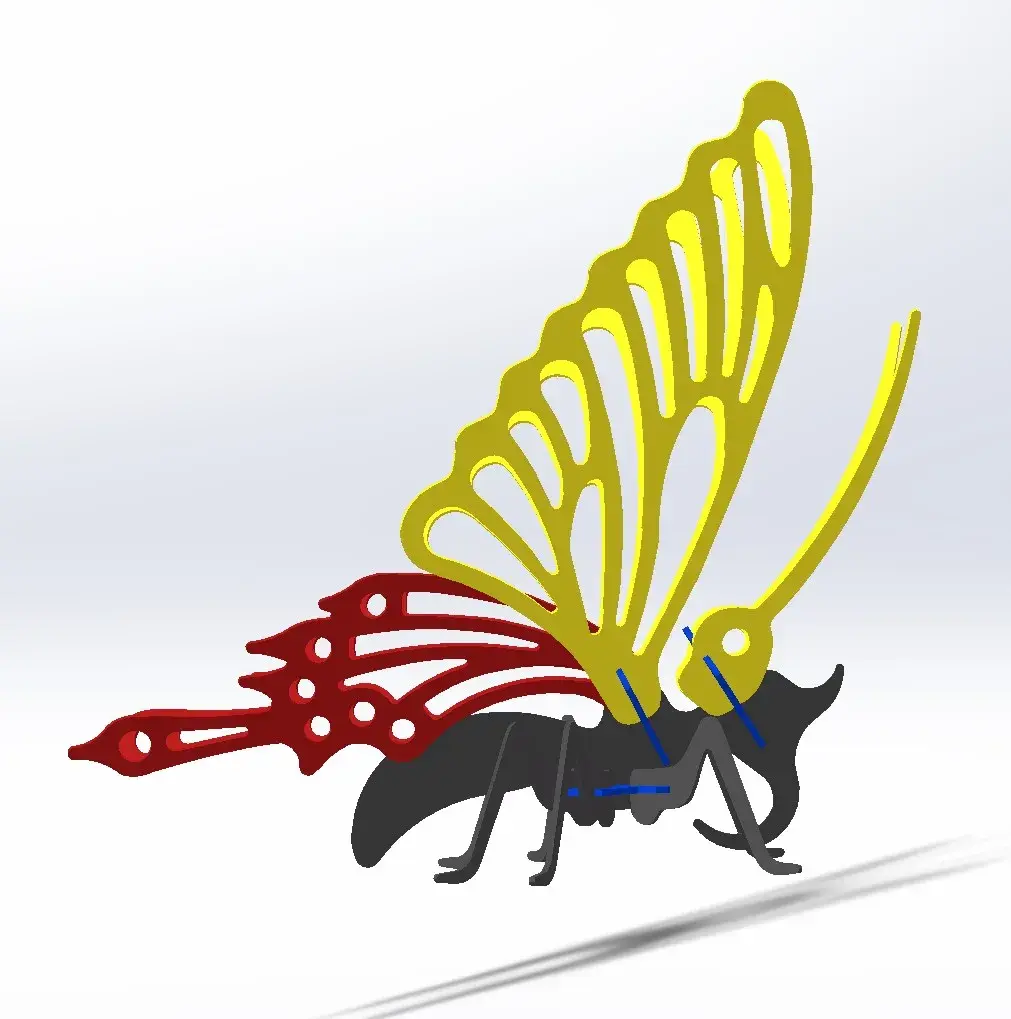 3D Printer Files | 3MF File | Butterfly Puzzle | Creality Cloud
