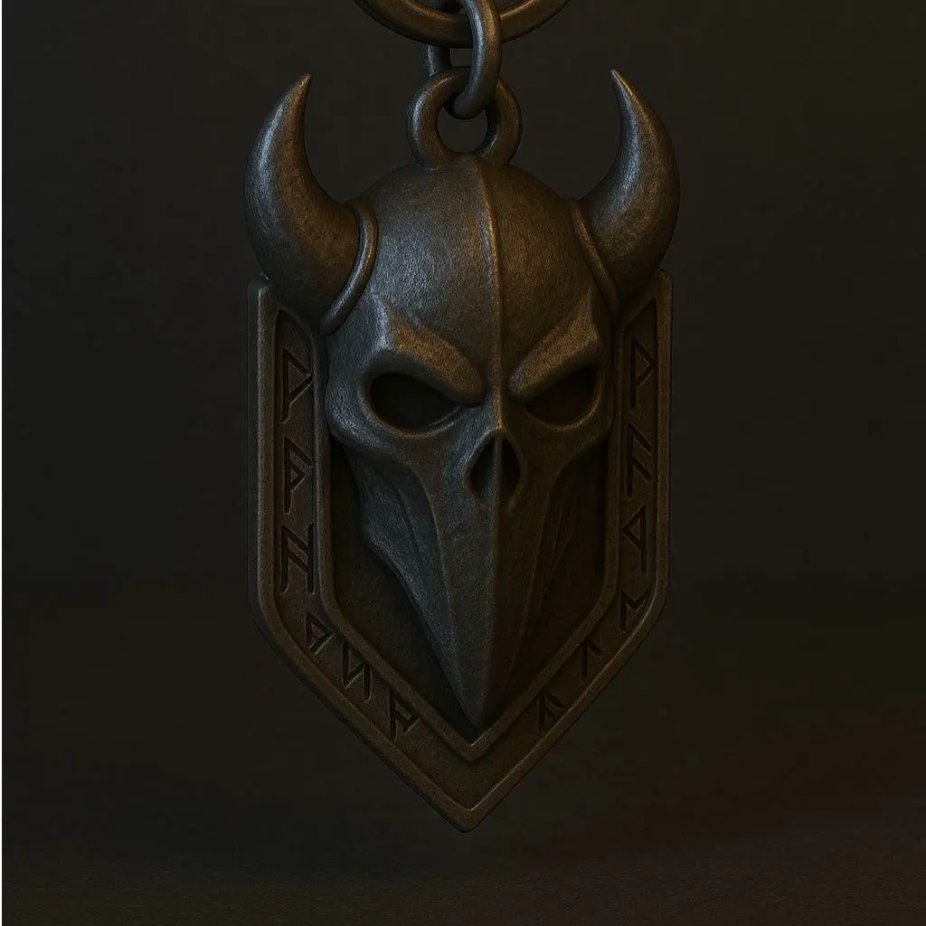 3D Printer Files | 3MF File | Warden of Souls – Gothic Keychain ...