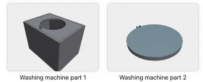 Free Other STL Download - Washing machine toyby user9617407162