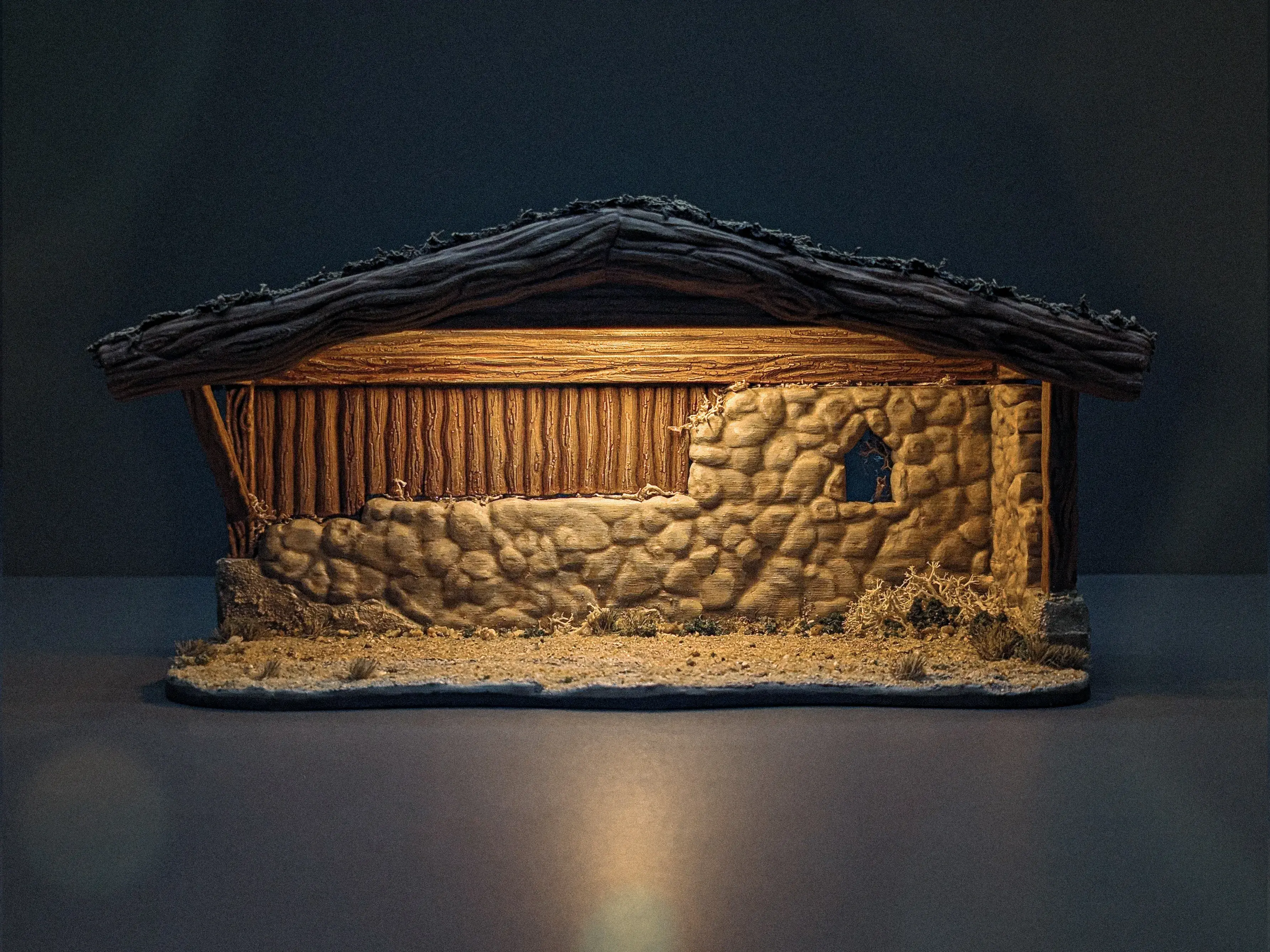 Free Other STL Download - Build your own...Nativity Scene! Diorama Base ...