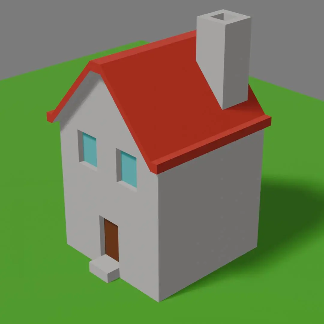 3D Printer Files | 3MF File | Simple house | Creality Cloud