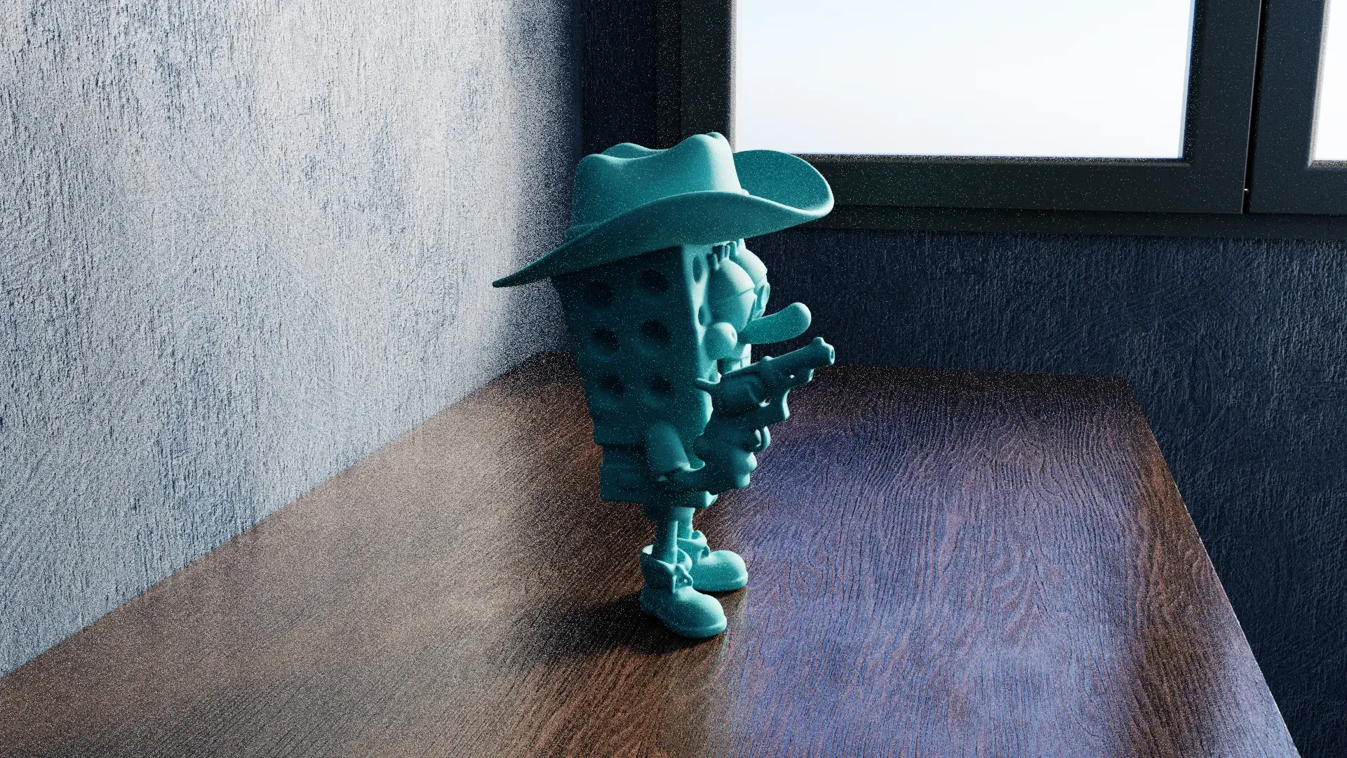 3D Printer Files | 3MF File | Cowboy Spongebob | Creality Cloud