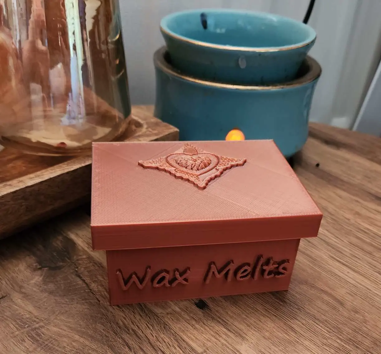 Hobbies & DIY STL Download - wax melt storage box containerby ...