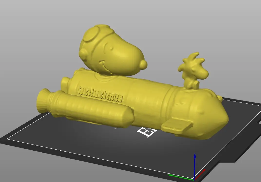 Other STL Download - snoopy space launch systemby celticverse