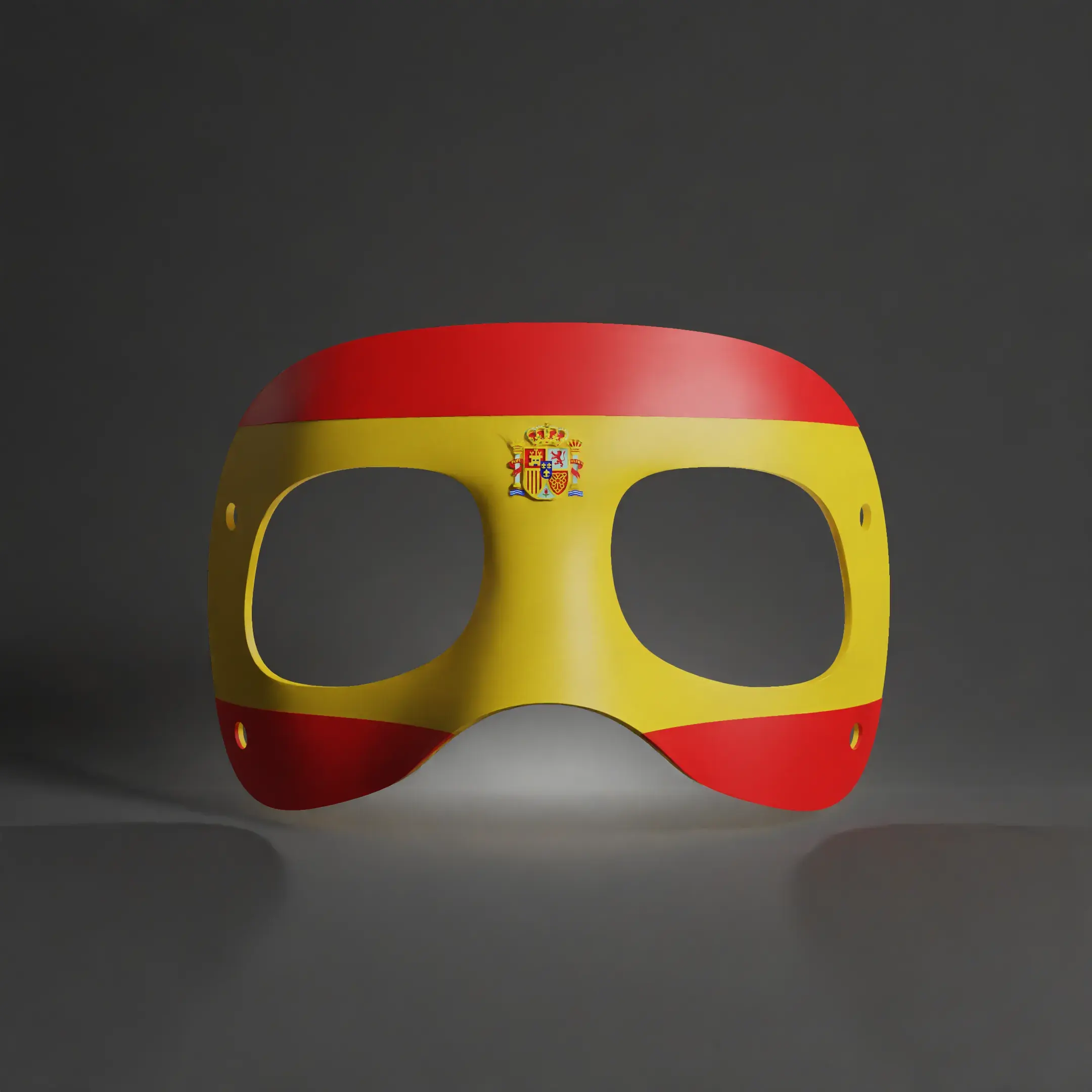 3D Printer Files | 3MF File | MBAPPE MASK - SPAIN VERSION - STL & 3MF ...