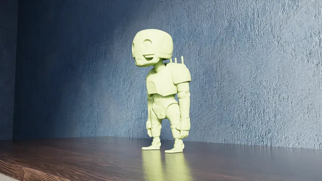 3D Printer Files | 3MF File | K-2SO – Blunt Rebel Droid | Creality Cloud