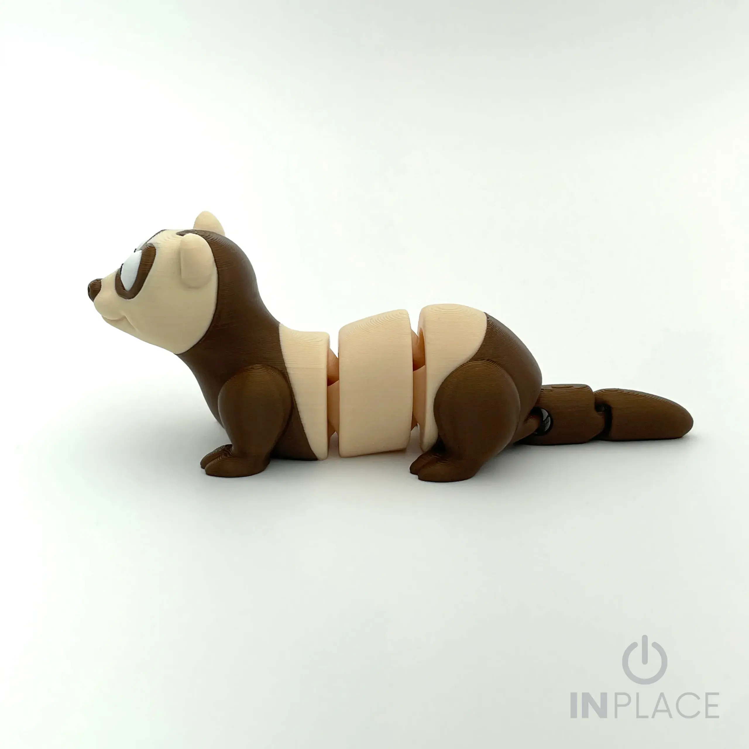Other STL Download - Cute Ferret Articulatedby Inplace