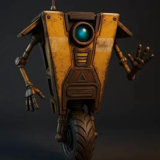 Archivos de impresora 3D | Archivo 3MF | Claptrap (CL4P-TP) Inspired ...