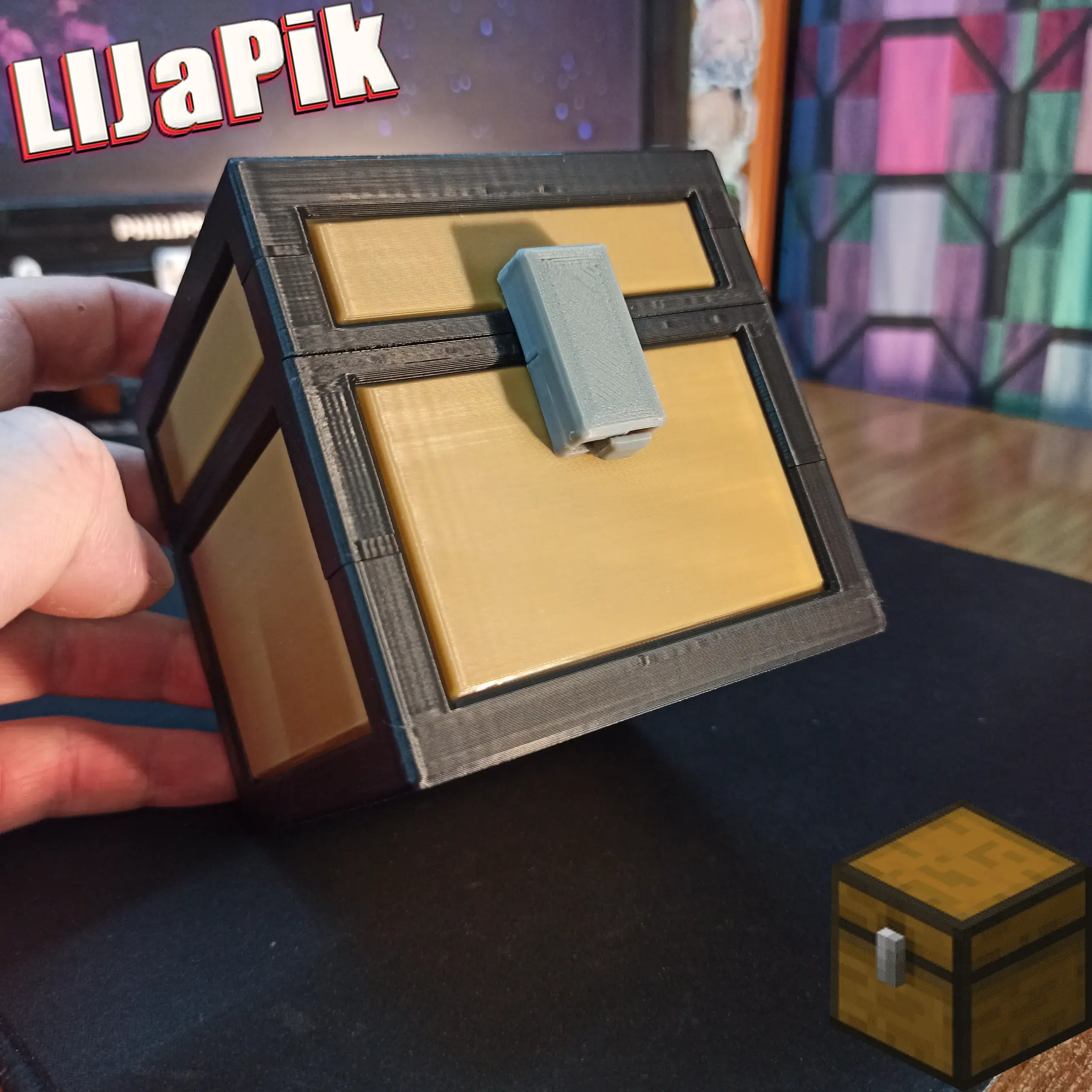 Other STL Download - Minecraft stash / Сундук Майнкрафт / Сhest / Piggy ...