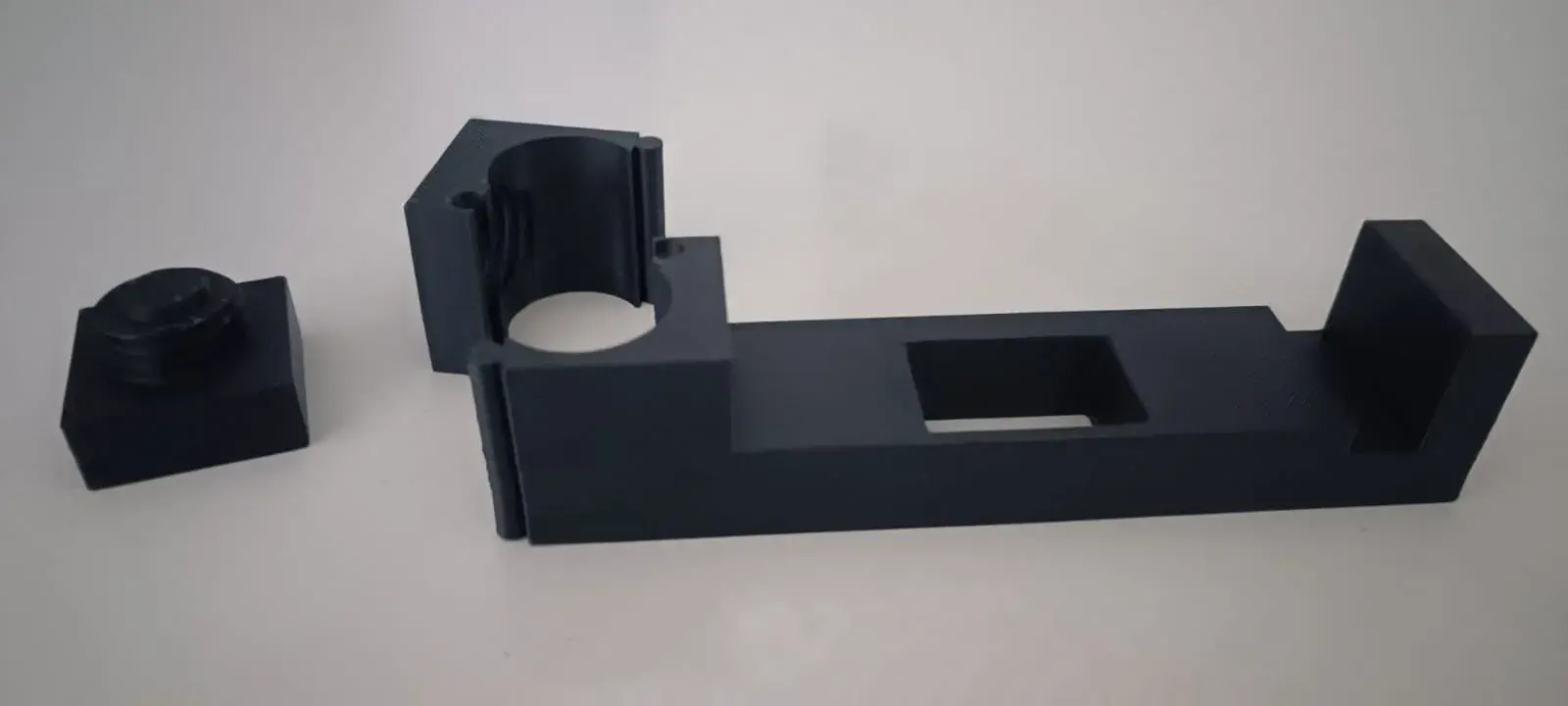 3D Printer Files | 3MF File | Shower Rod Clamp with Accessory Holders ...