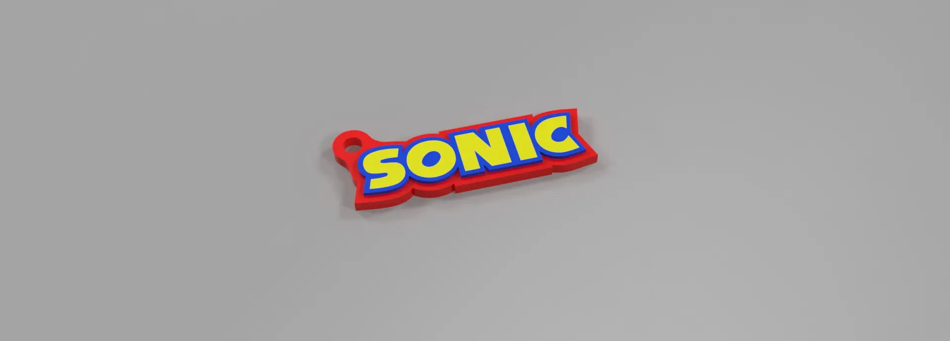3D Printer Files | 3MF File | Sonic Keychain | Creality Cloud