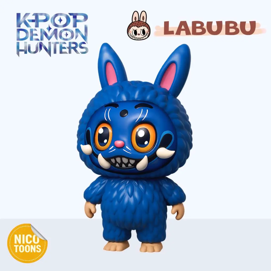 Sculptures & Artworks STL Descarga - Derpy Tiger Labubu - Kpop Demon ...