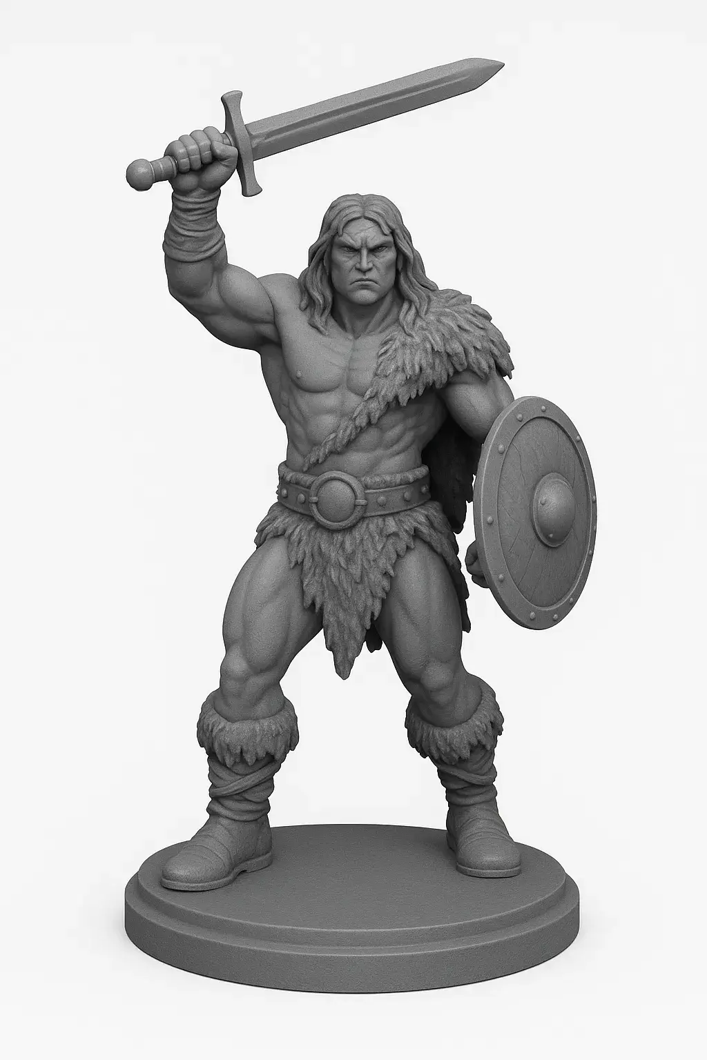 3D Printer Files | 3MF File | Barbarian | Creality Cloud