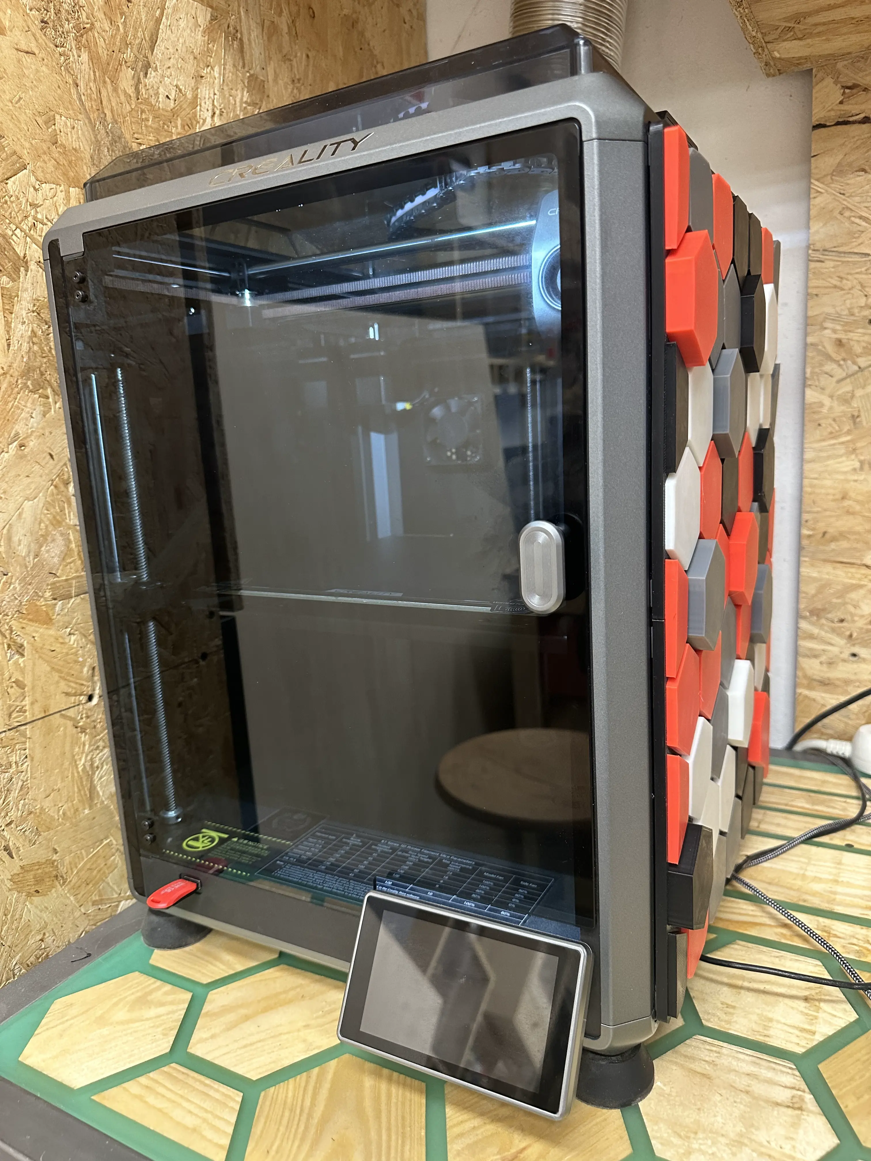 3D Printer Files | 3MF File | Honeycomb wall | Creality Cloud