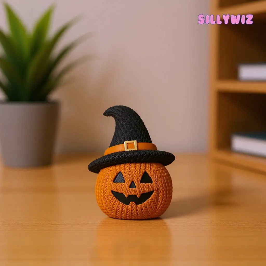 Characters & Creatures STL Descarga - Halloween Pumpkin - Knitted ...