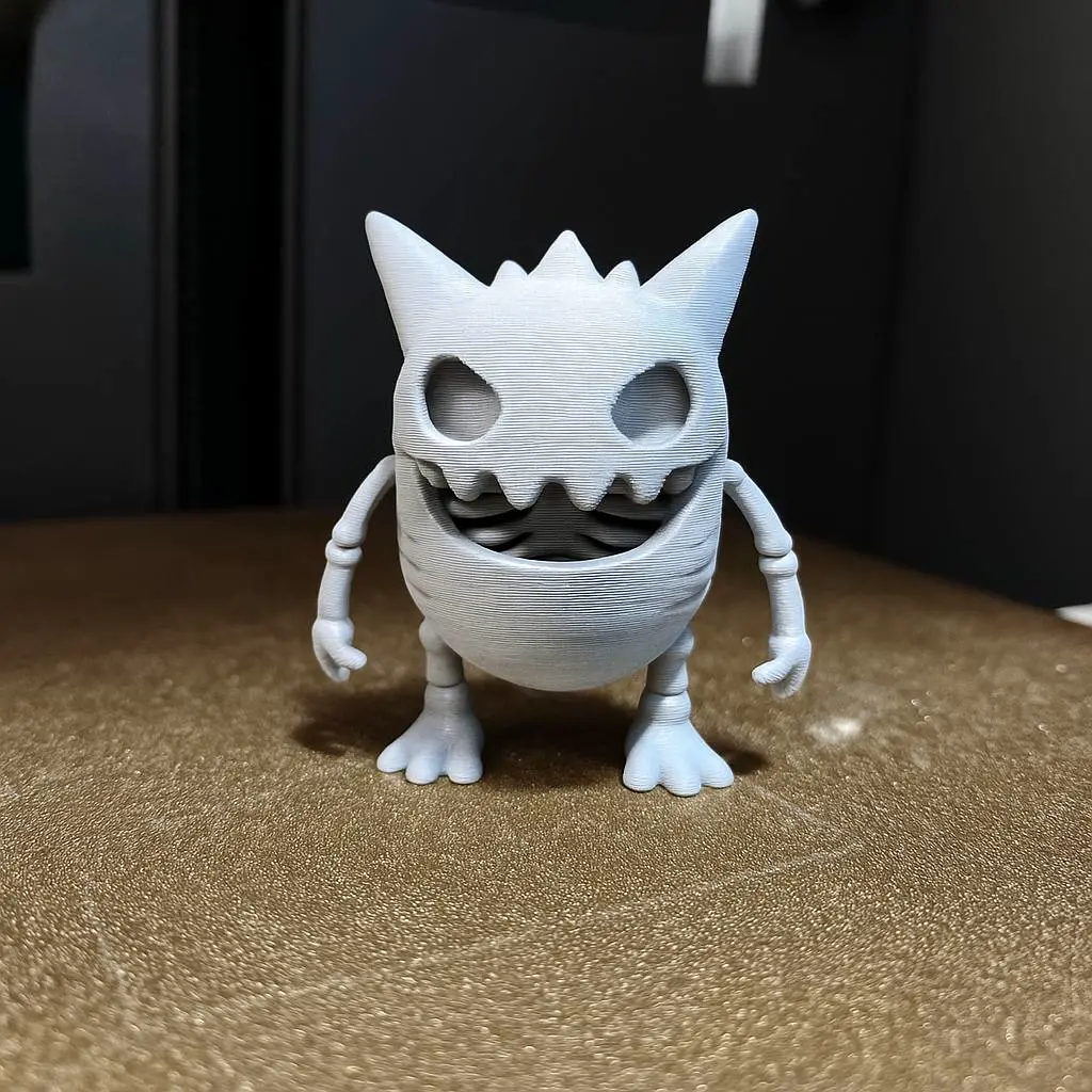 3D Printer Files | 3MF File | Gengar Skeleton (Pokemon) | Creality Cloud