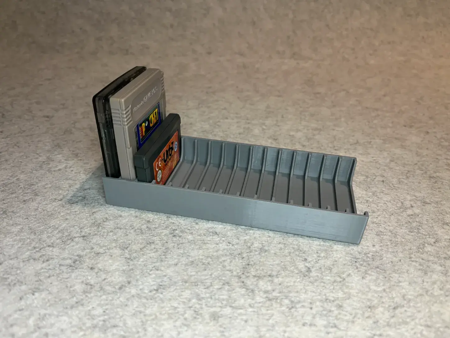 3D Printer Files | 3MF File | Games stand for 15 Gameboy cartridges ...