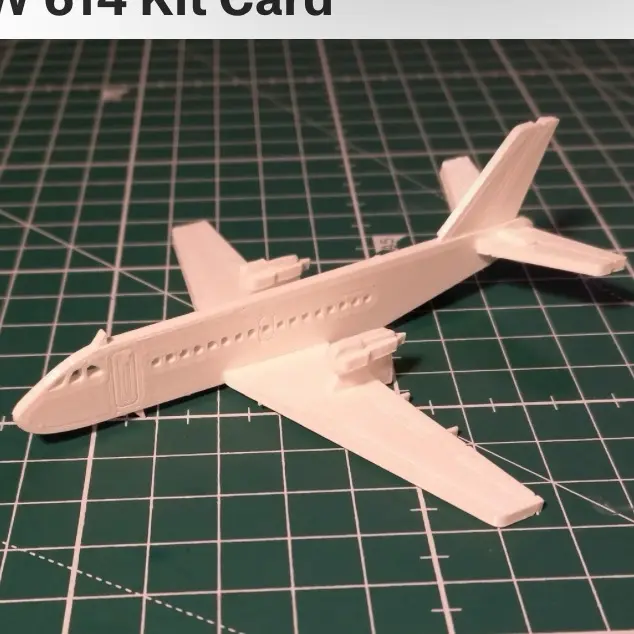3D Printer Files | 3MF File | Fokker VFW-614 | Creality Cloud