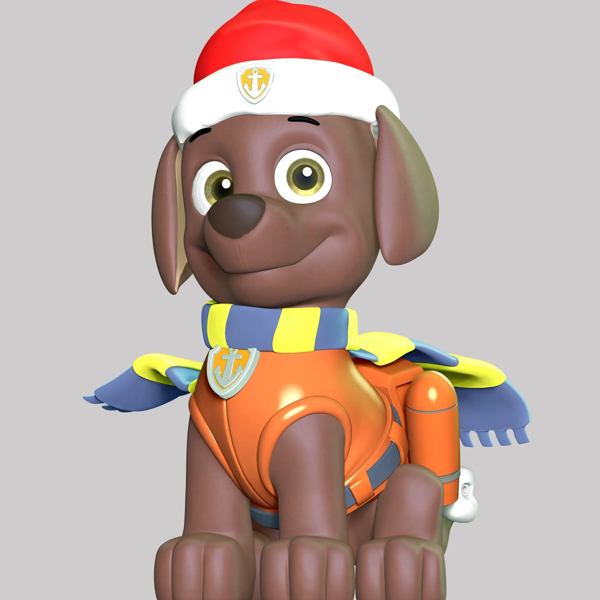 Other STL Download - Zuma Christmas - Paw Patrolby LoveModels