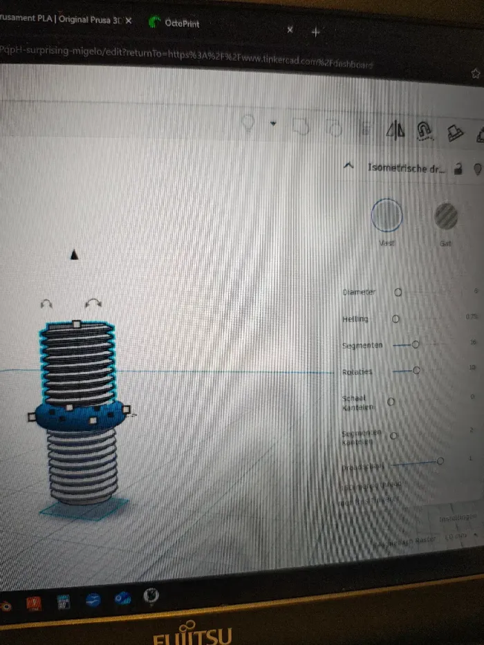 3D Printer Files | 3MF File | double threaded rod | Creality Cloud