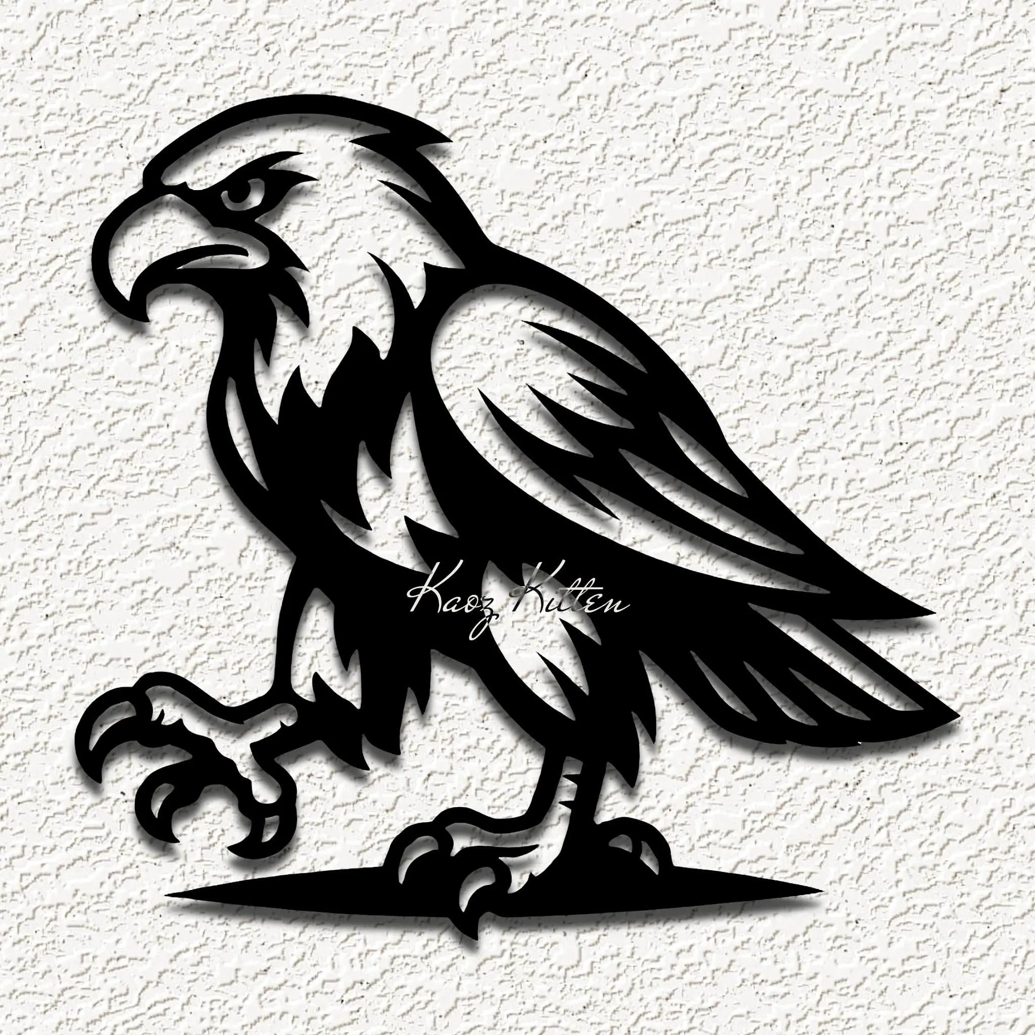 Other STL Download - mythical eagle aetos bird wall art home decorby ...