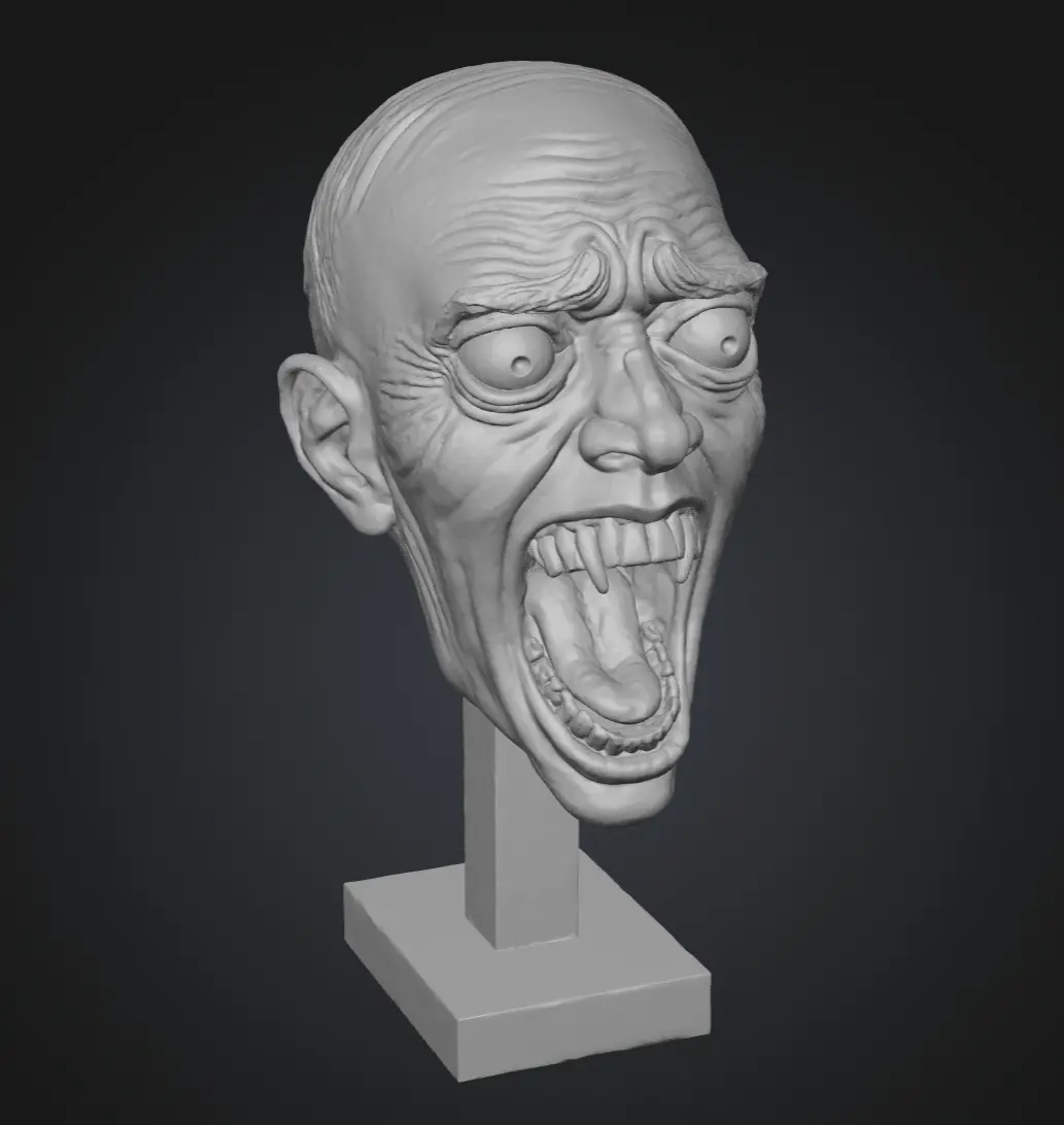 3d Printer Files 3mf File Eternal Scream Creality Cloud