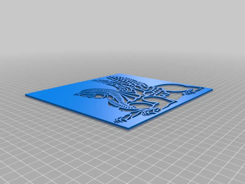 Sphinx stencil 2 | 3D models download | Creality Cloud