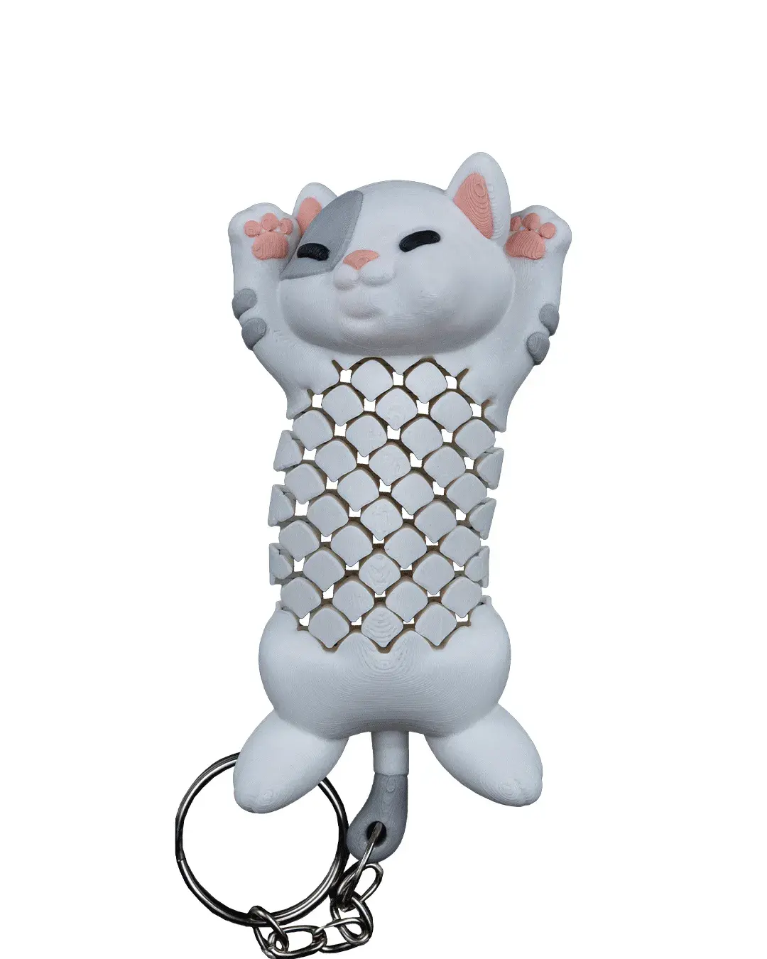 Other STL Téléchargement - Articulated Cat Keychain - DRAKLORN