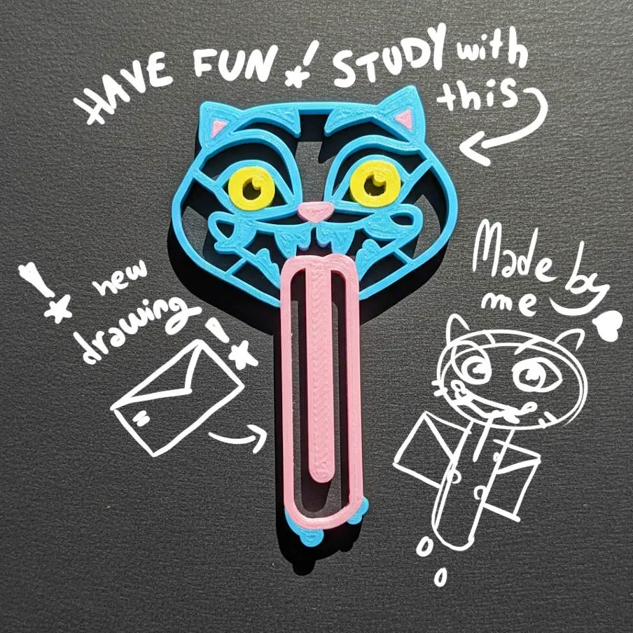 Kostenloser Stationery & Learning Tools STL Download - Derpy Tiger ...