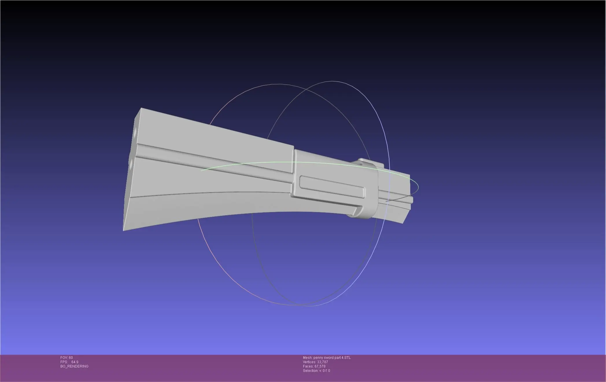 Cosplay STL Download - RWBY Penny Floating Array Sword Printable ...