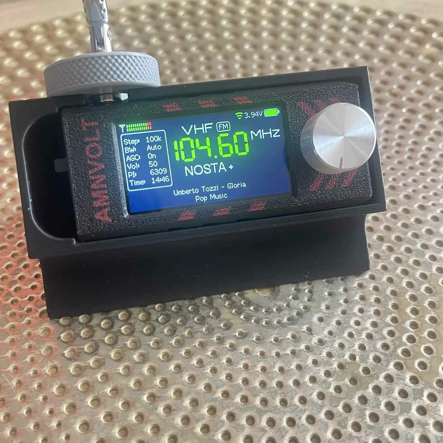 3D Printer Files | 3MF File | Stand Si4732 Radio - ATS Mini | Creality ...