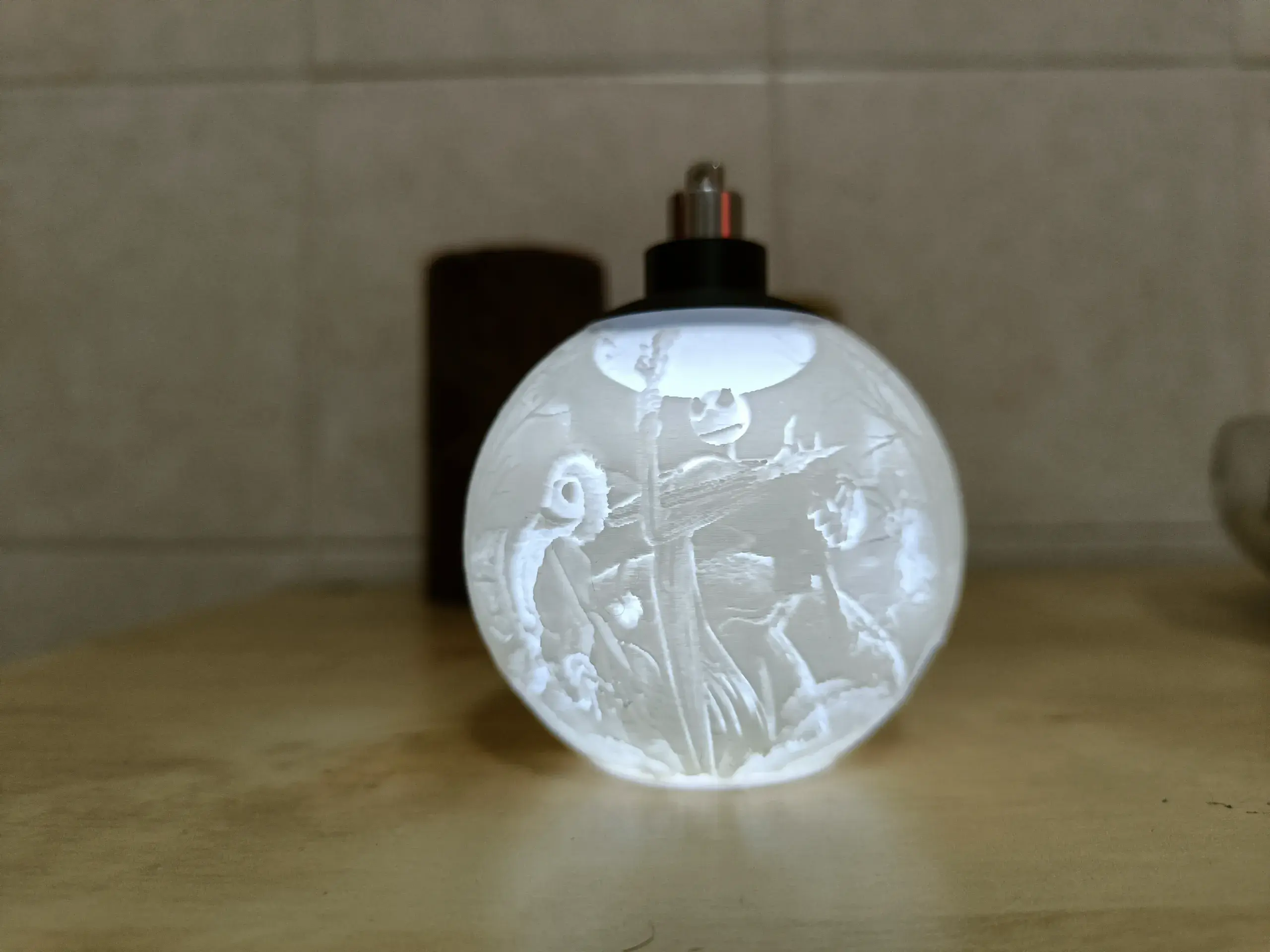 3D Printer Files | 3MF File | Nightmare Before Christmas Lithophane ...