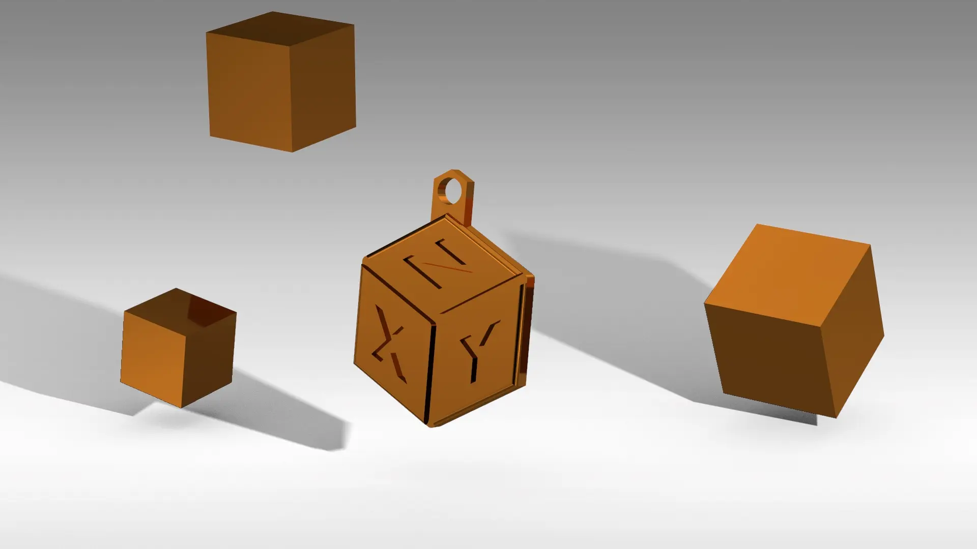Keychain "Calibration Cube" | 3D models download | Creality Cloud