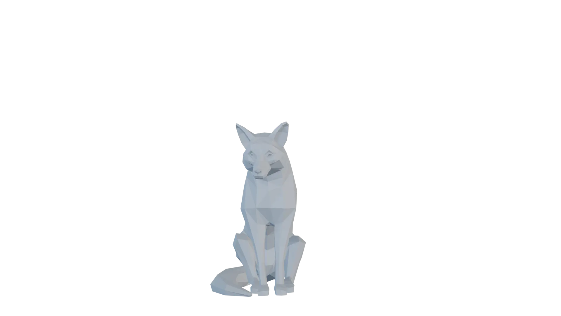 Characters & Creatures STL Download - Low Poly Foxby RyKa 3D