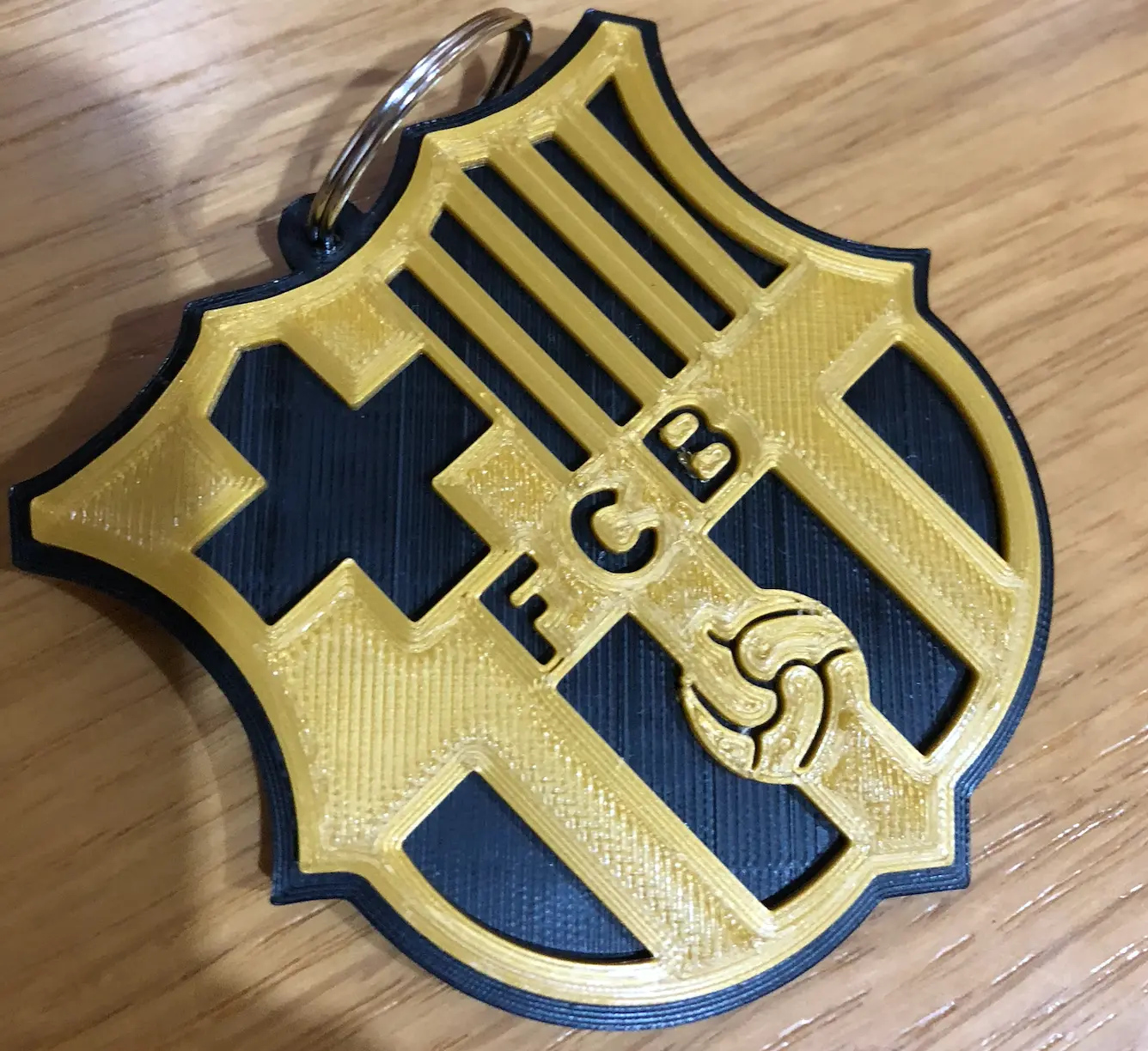 Jewelry & Accessories STL Download - barcelona fc keychain llaveroby ...