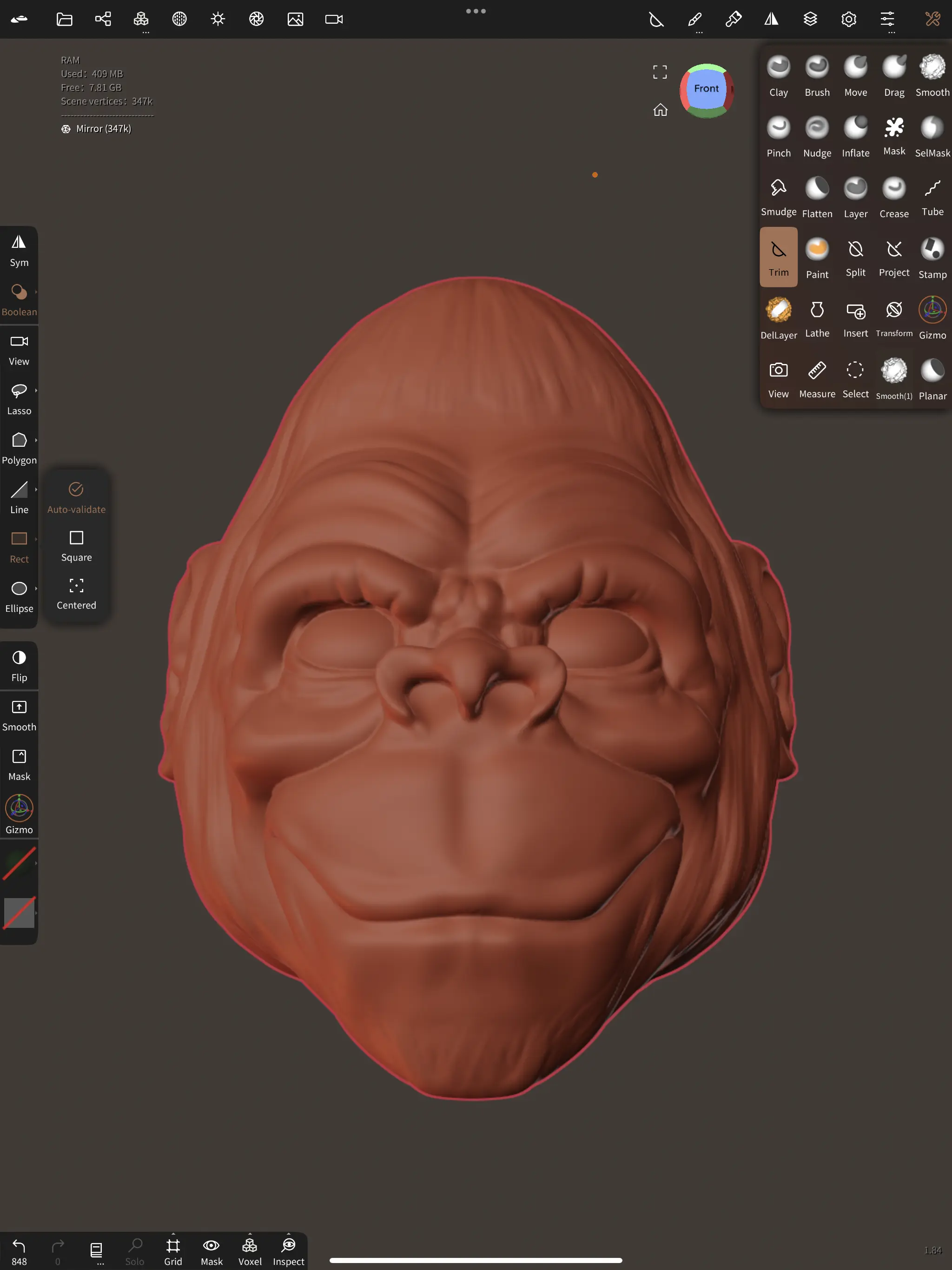 Free Characters & Creatures STL Download - Big foot fridge magnetby Philyo