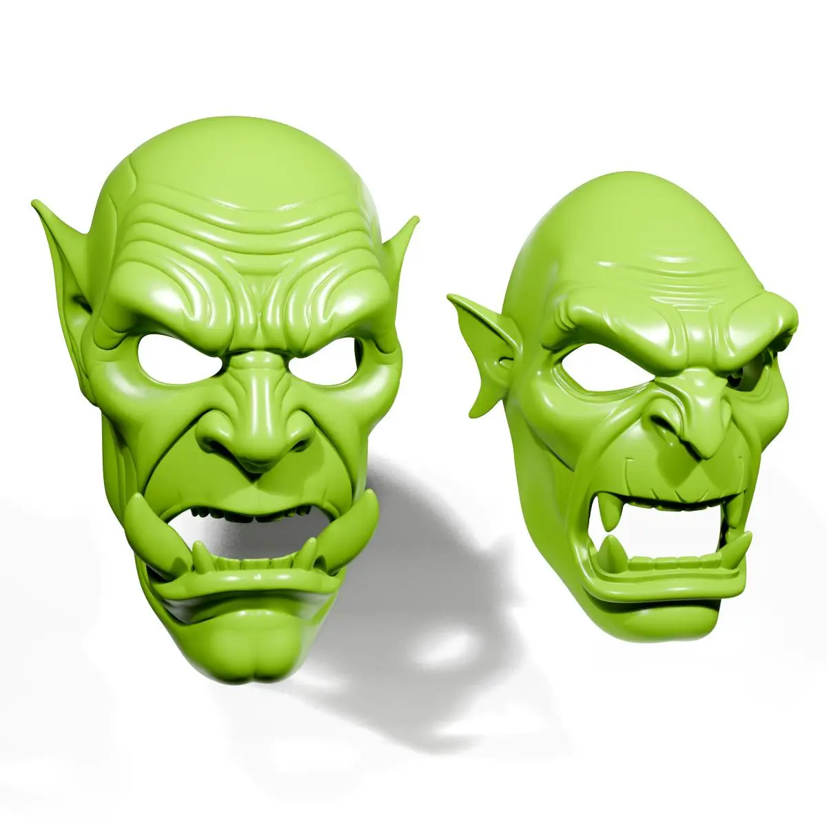 Cosplay STL Download - Orc Masksby 3D Everything
