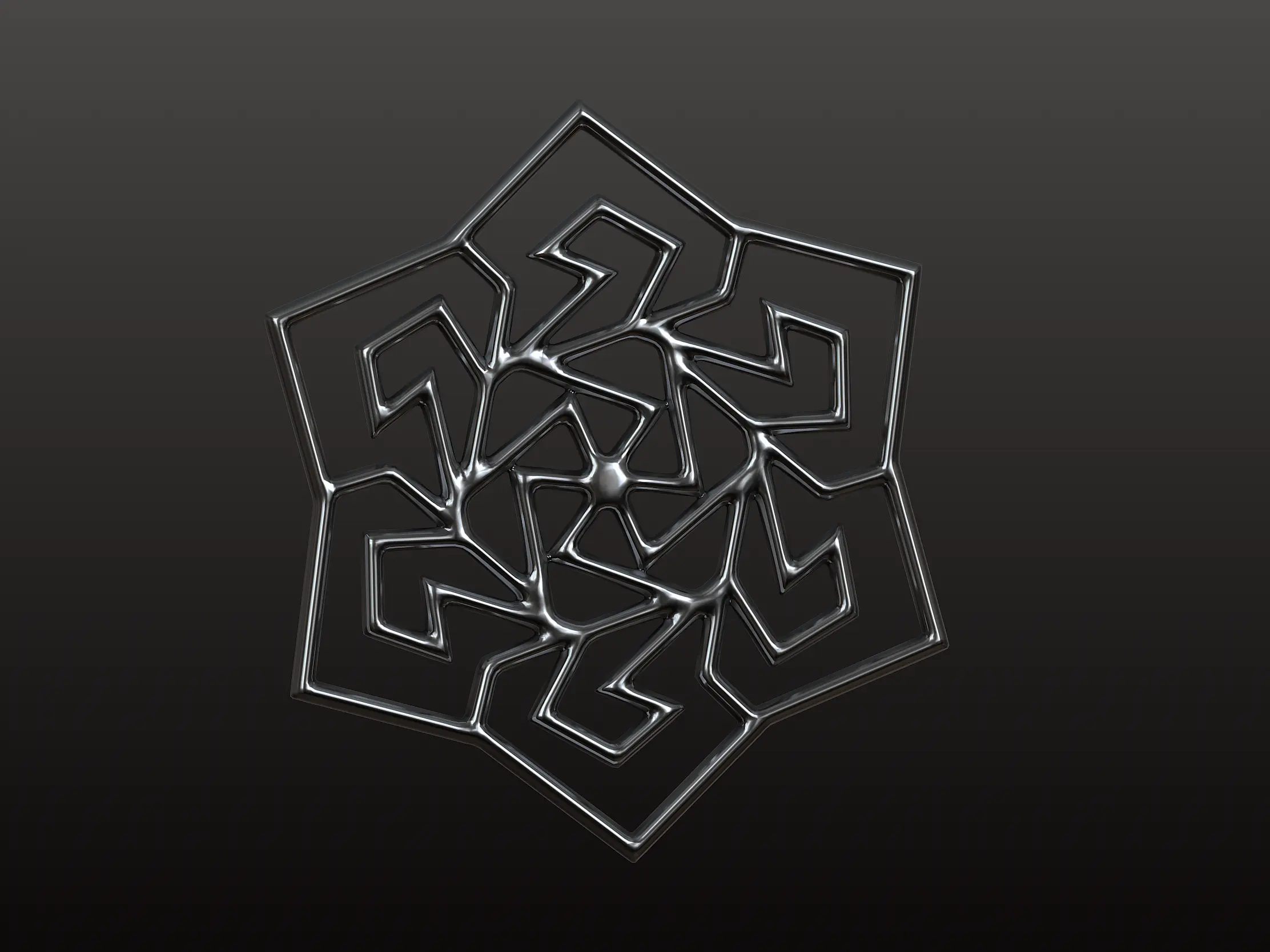 Home Decorations & Ornaments STL Download - Snow flake modelby Mathew ...