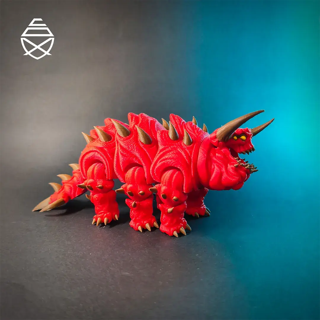 Other STL Download - Ushi Articulatedby PipeCox