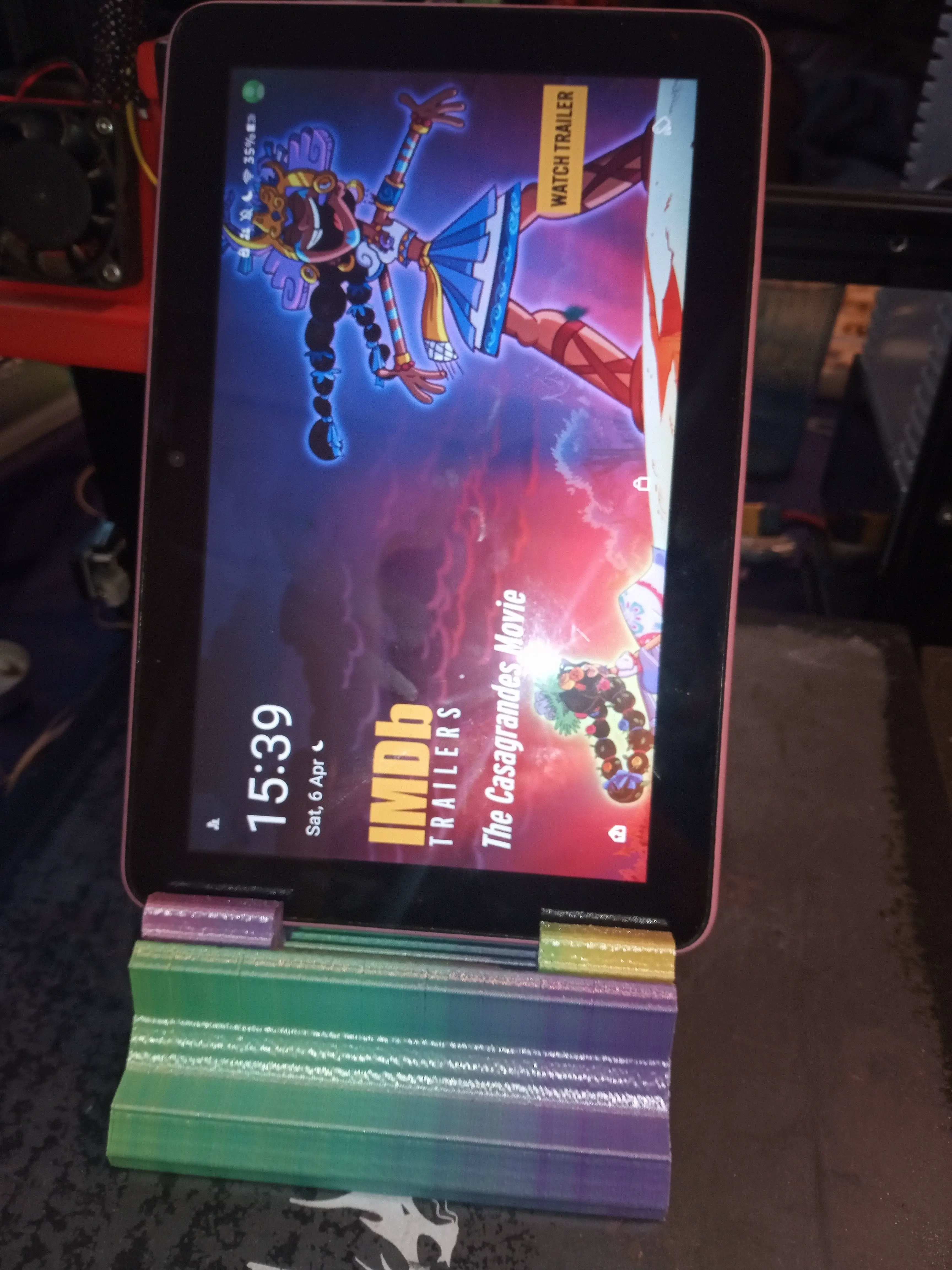 Tools & Spare Parts STL Download - Geared Tablet Holderby sebudex