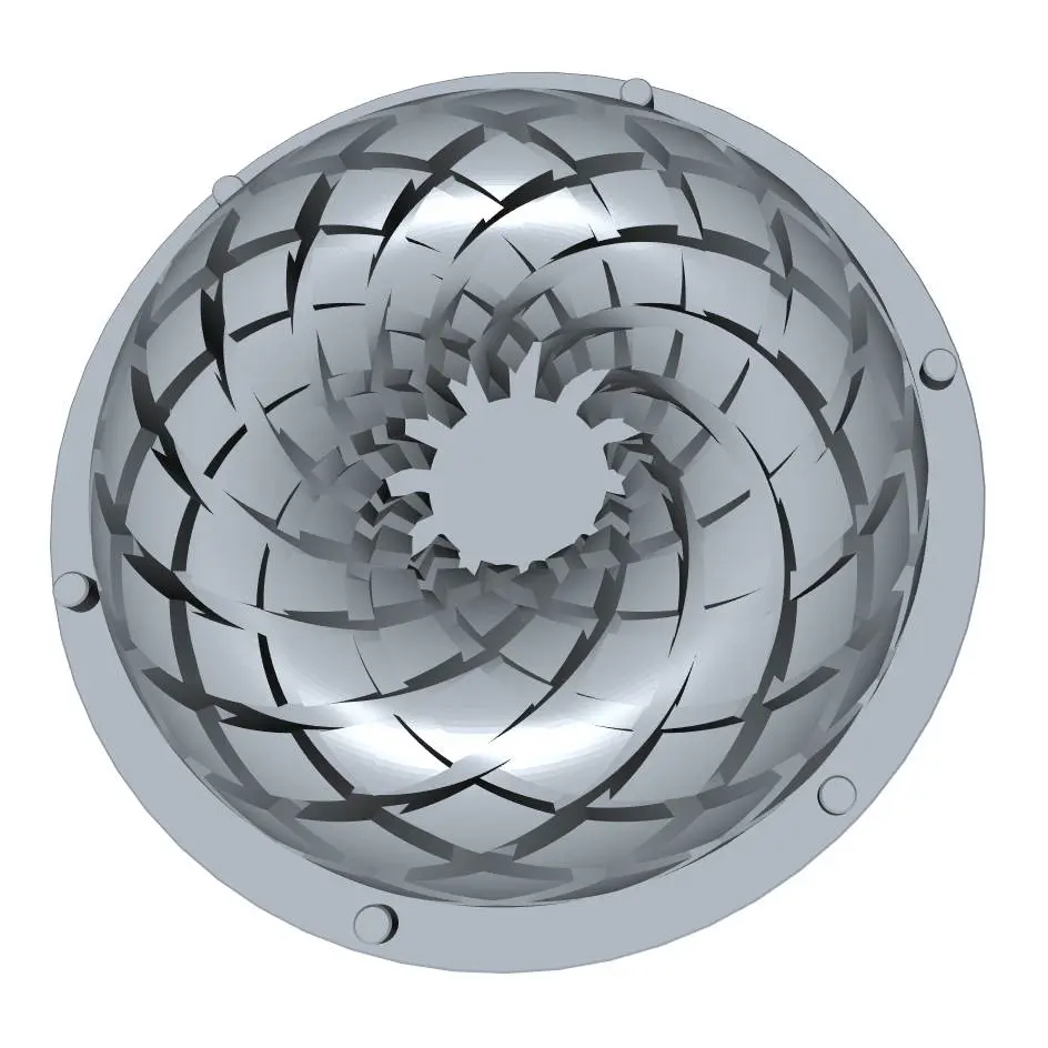 Other STL Download - Rodin VORTEX TORUS .STL 100mm x 52mm. Diameter ...